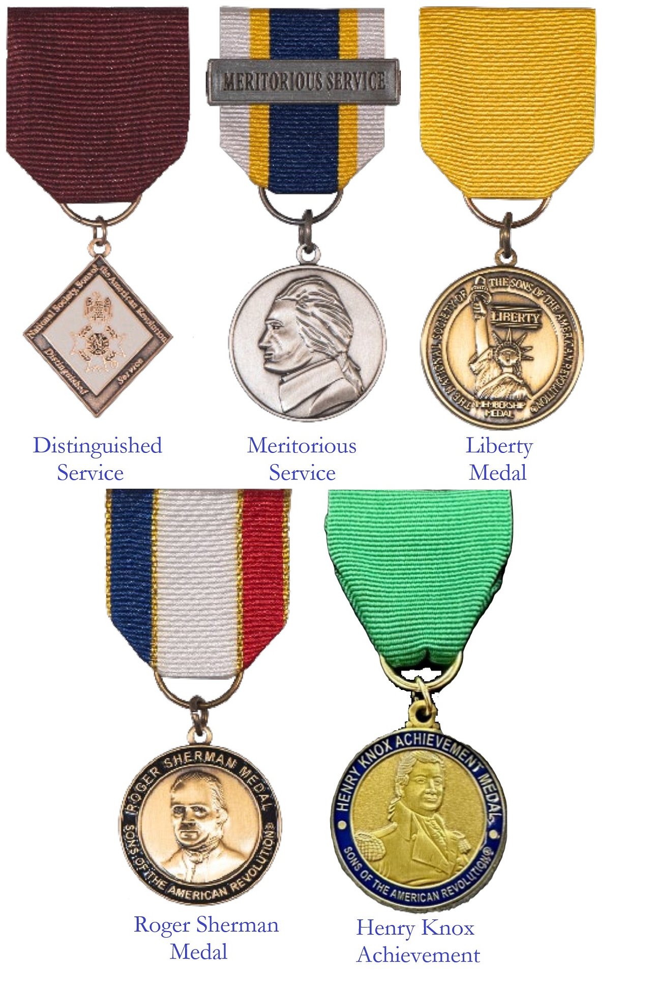 Chapter / Service Awards - George Washington Chapter – Washington SAR